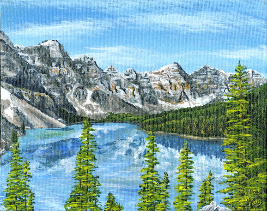 Moraine Lake by Darrell van Mastrigt - Creative Resistance: Let's Get Free